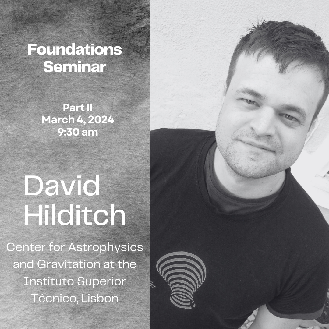 David Hilditch - Black Hole Initiative