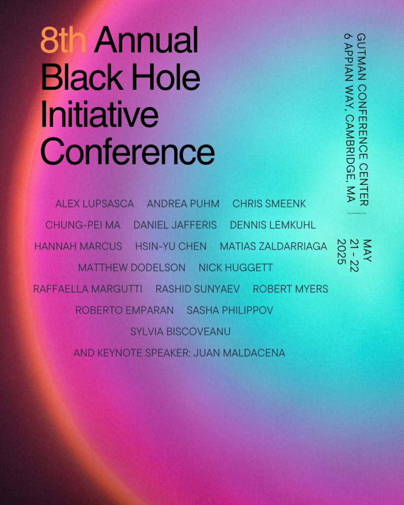 The 8th Annual BHI Conference Registration Is Open - Black Hole Initiative